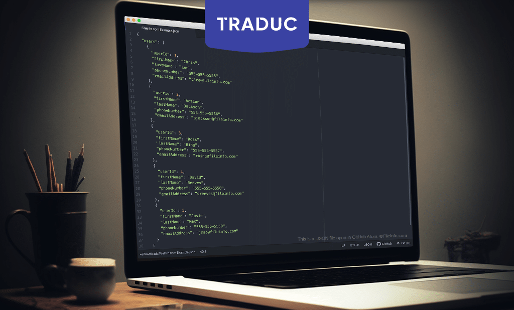 Comment les traducteurs traduisent-ils vos fichiers JSON ? - Traduc Blog